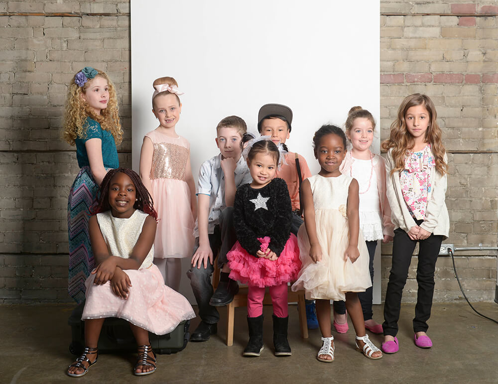 Group of students pose for the camera at our Kids Program